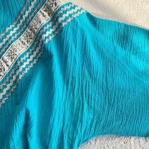 Thunderbird | Skirts | 95s Turquoise Southwestern Patio Set | Poshmark